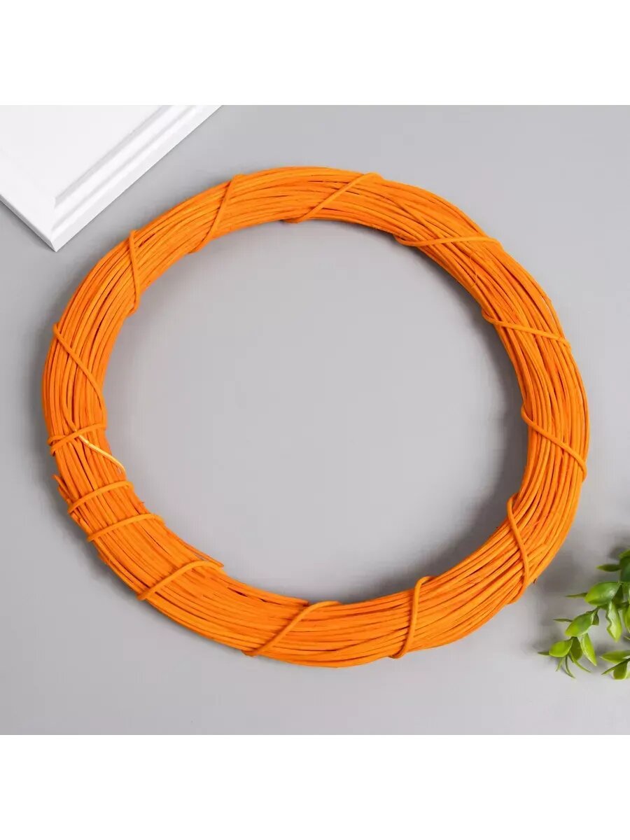 Кольцо для ловца снов "Оранжевый" d-25 см