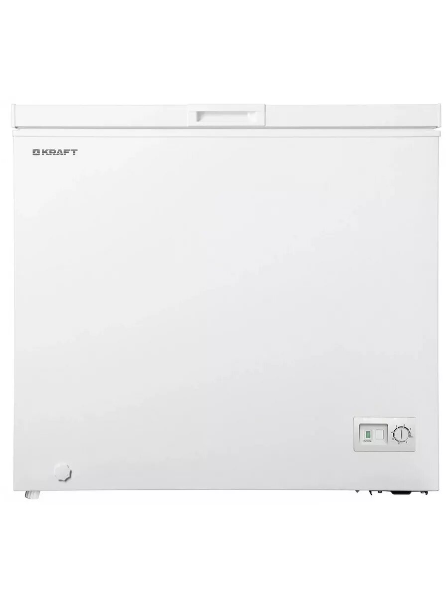Морозильник Kraft BD(W)-250QX, 250л, A-класс, ST, 1 камера, ручное размораживание