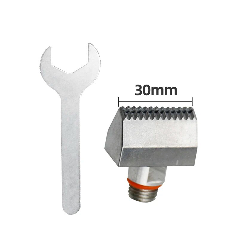 Сопло с большим диаметром 20 мм 30 мм 40 мм, специальный термоклеевой пистолет, сопла, алюминиевые сопла для клеевого пистолета с гаечным ключом