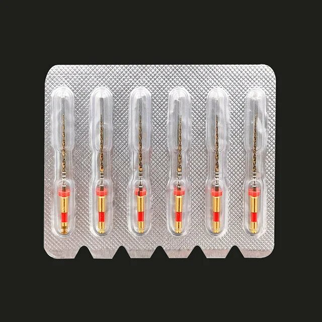 VDK DENT Dental Wave Gold Primary Files 6шт. Primary red 21mm