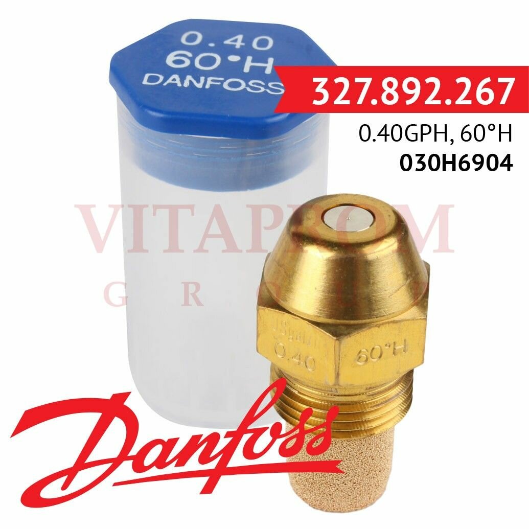 Форсунка Danfoss 0.40GPH,60H, 030H6904