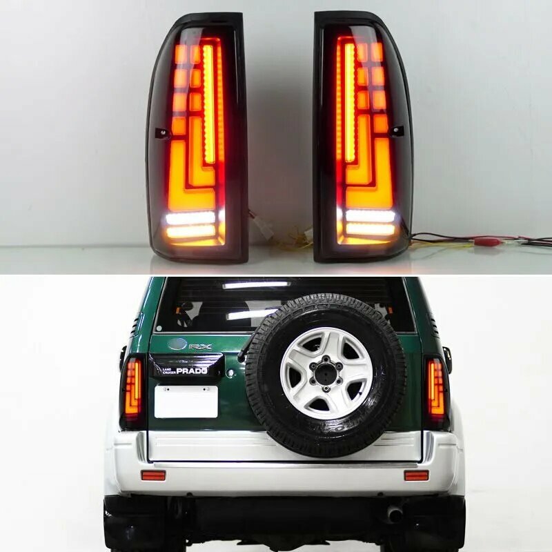 Фары автомобильные, Задний фонарь, 1 шт, арт. Тойота Прадо 2400 3700 LC90 LC95 1996-2002 гг.