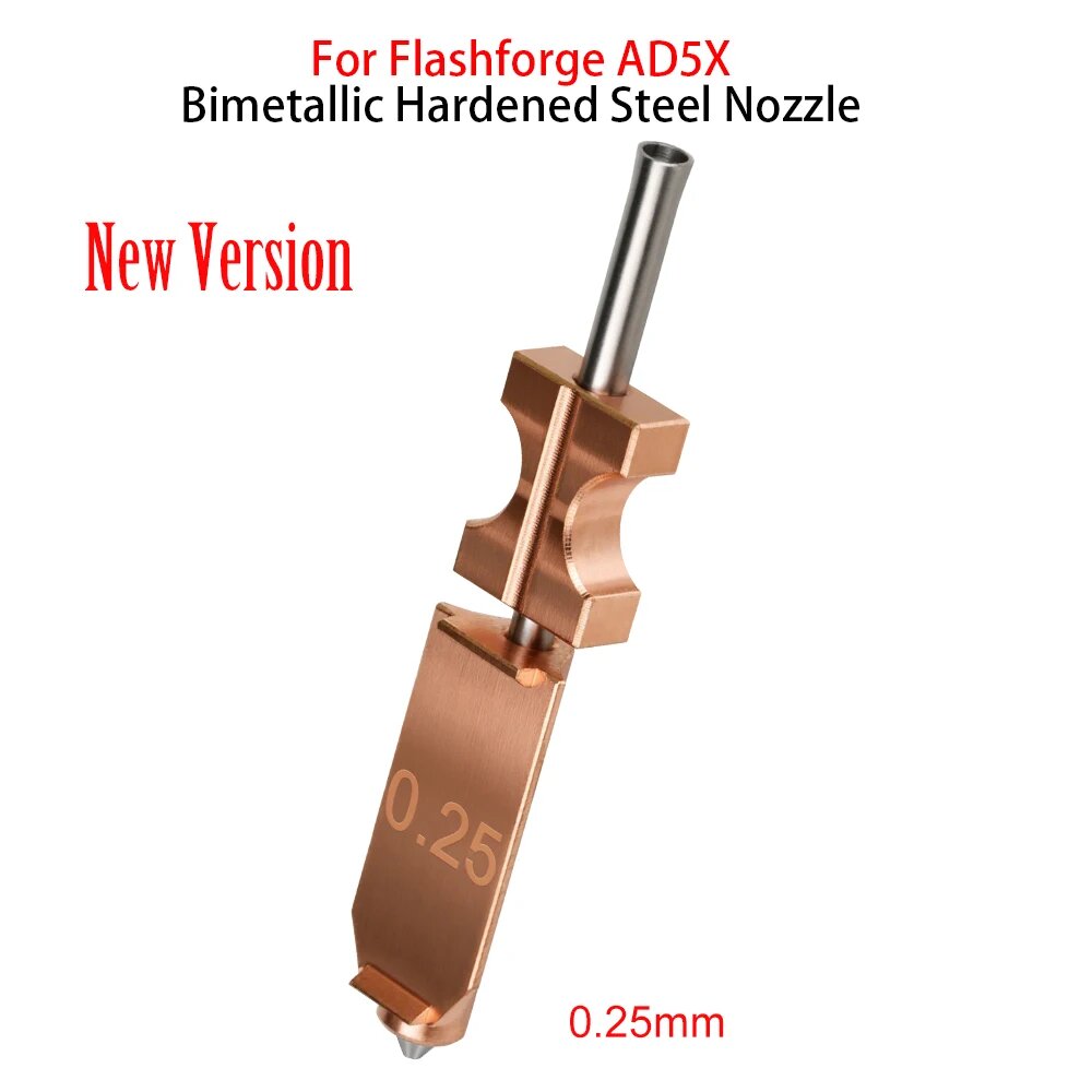 Сопло для Flashforge AD5X 0.2/0.4/0.6/0.8 мм