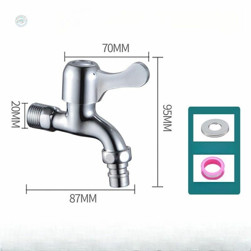 Кран водоразборный для сада и дачи, поворотный клапан с удобным рычагом, надёжный кран для полива огорода и наполнения ёмкостей