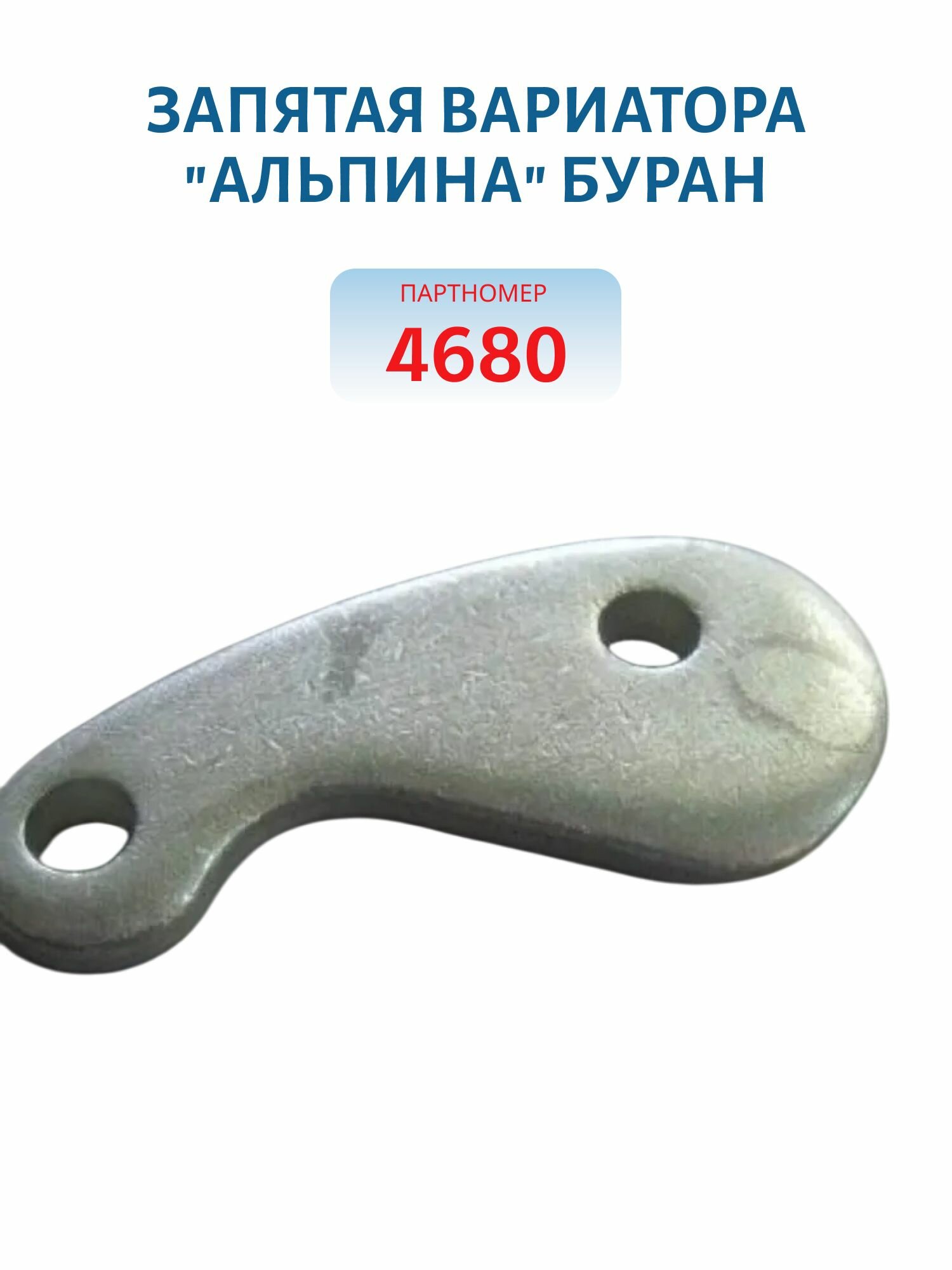 Запятая вариатора "Альпина" Буран