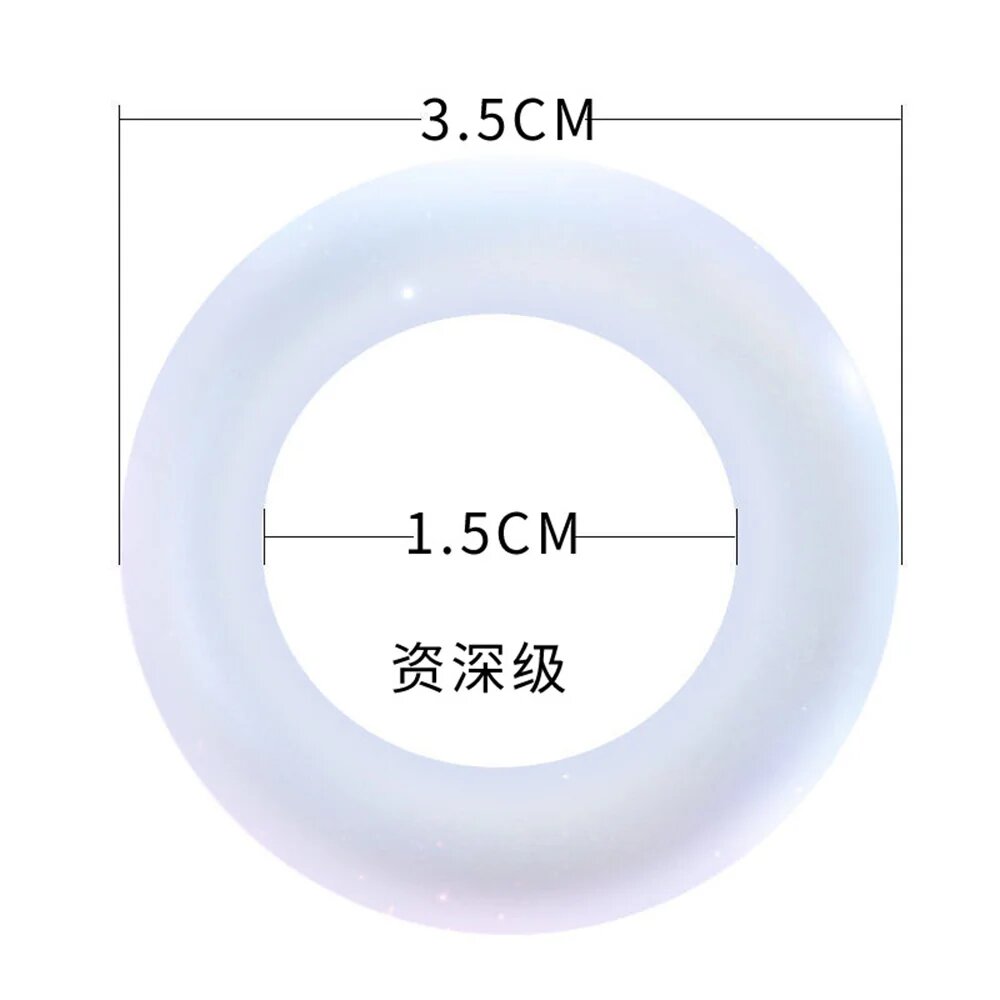 1 шт. кольцо для пениса с высокой прочностью мягкое кольцо для пениса с задержкой Силиконовое кольцо для пениса мужское кольцо с замком для семян сексуальная игрушка кольцо Dia 1.5cm