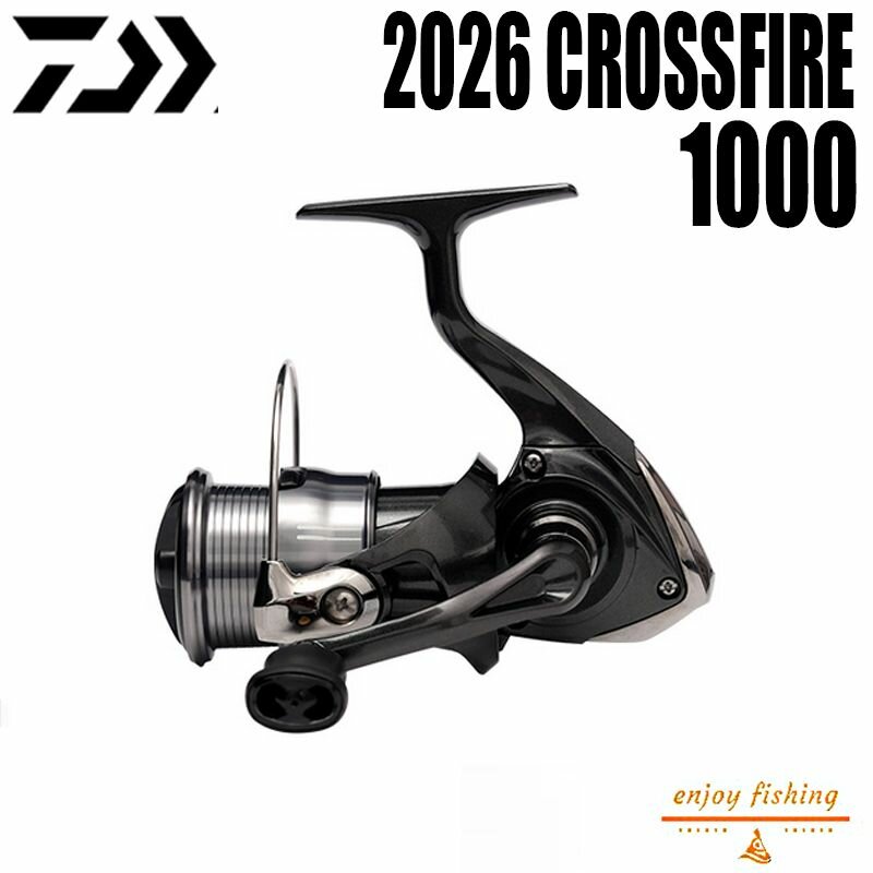 2026 Daiwa Crossfire LT1000 катушка легкий корпус плавный ход