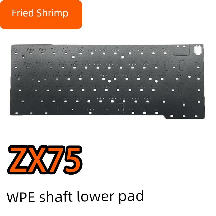 Клавиатура IQUNIX ZX75, специальный звуковой пакет, Roger Island PORON, сэндвич, хлопковое нижнее белье, хлопковая