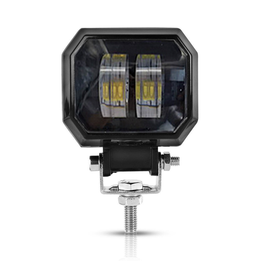 1 шт. 3-дюймовая светодиодная балка 12В 24В 6500К 20 Вт, водонепроницаемая, внедорожная, автомобильная, лодочная, рабоча