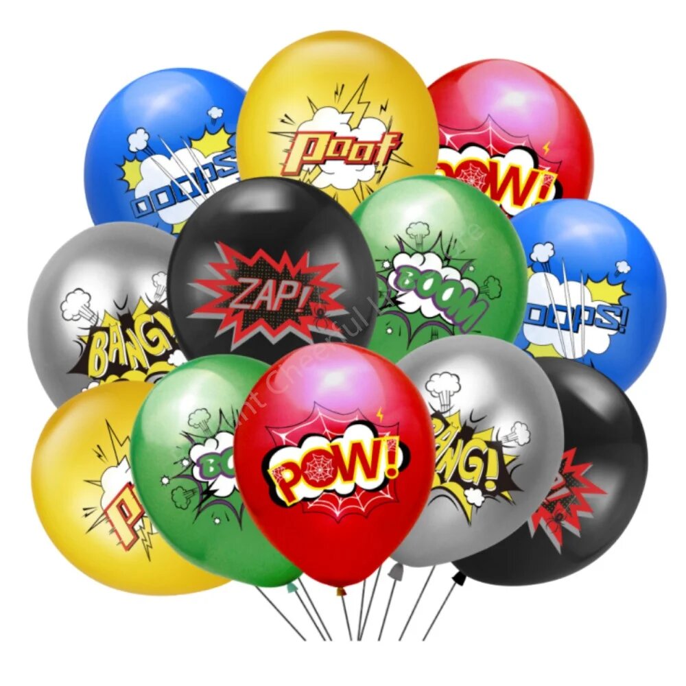 Набор латексных шаров Marvel 12/24 шт. As picture-Mix-2, 12PCS