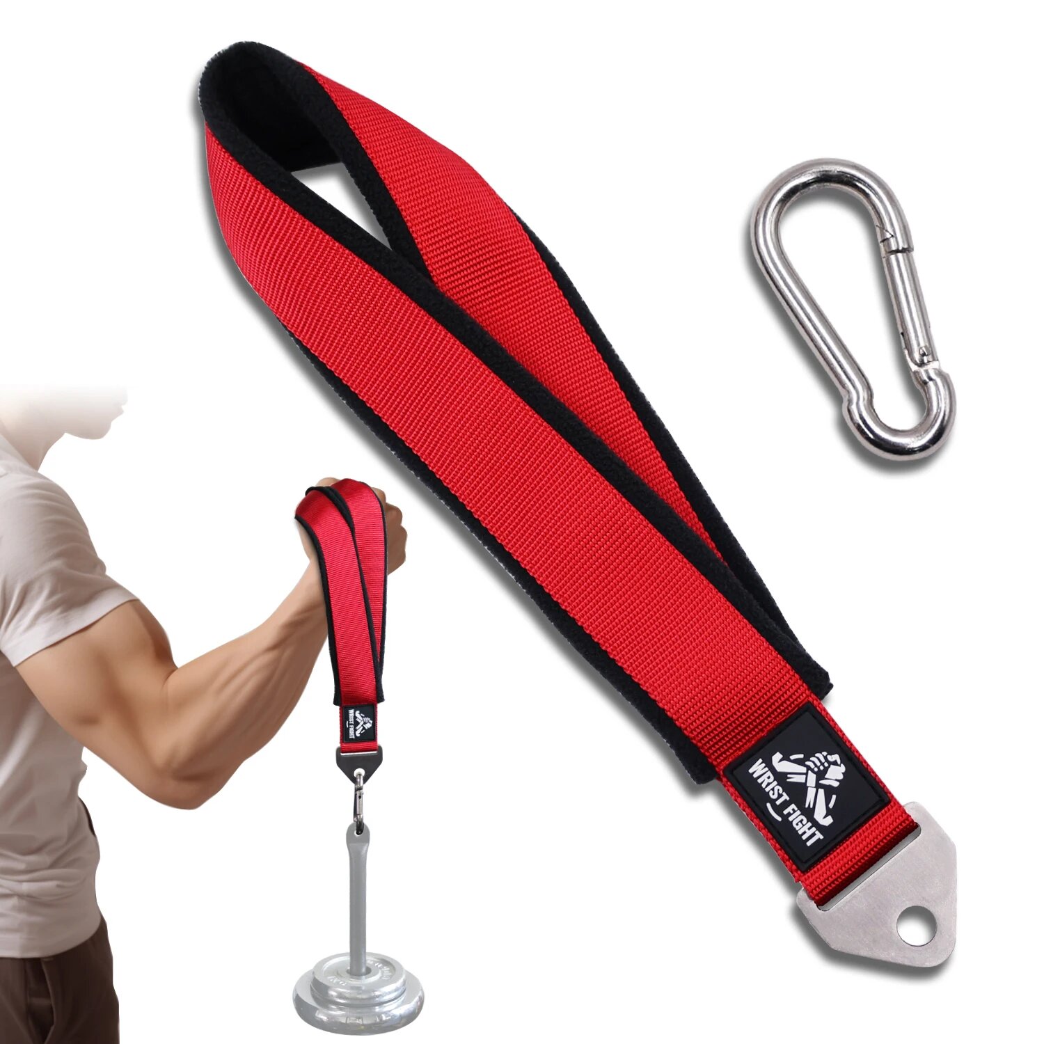 Ремень для армрестлинга Wrist Красный, red