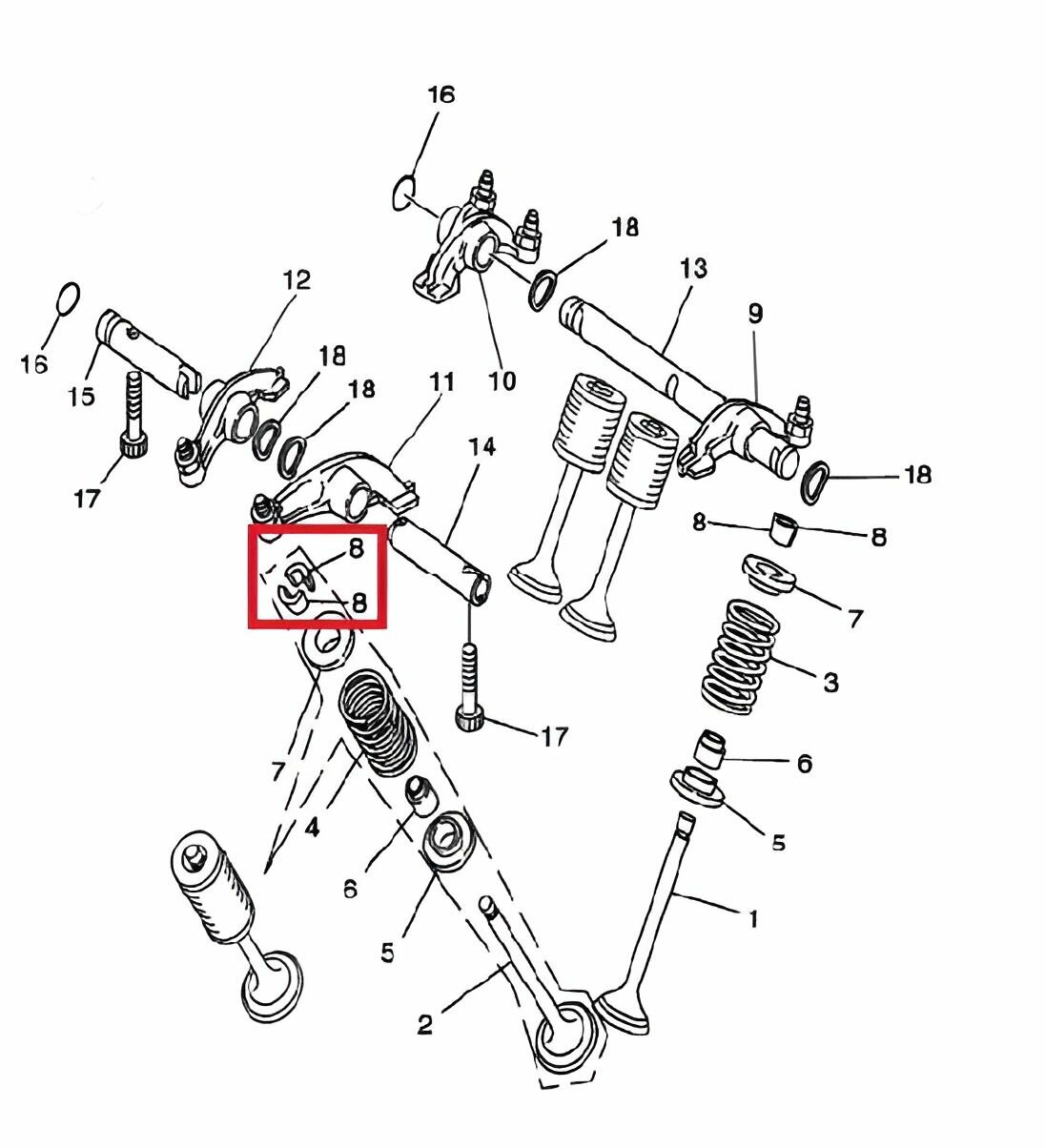 P007000147130000 Сухарь клапана ДВС для квадроциклов и багги Hisun HS750 ATV/UTV