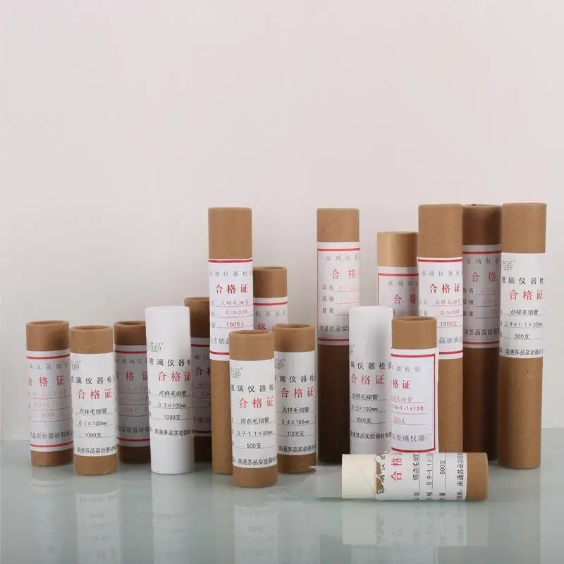 Стеклянные капиллярные трубки для точки плавления 0.3mmx100mm