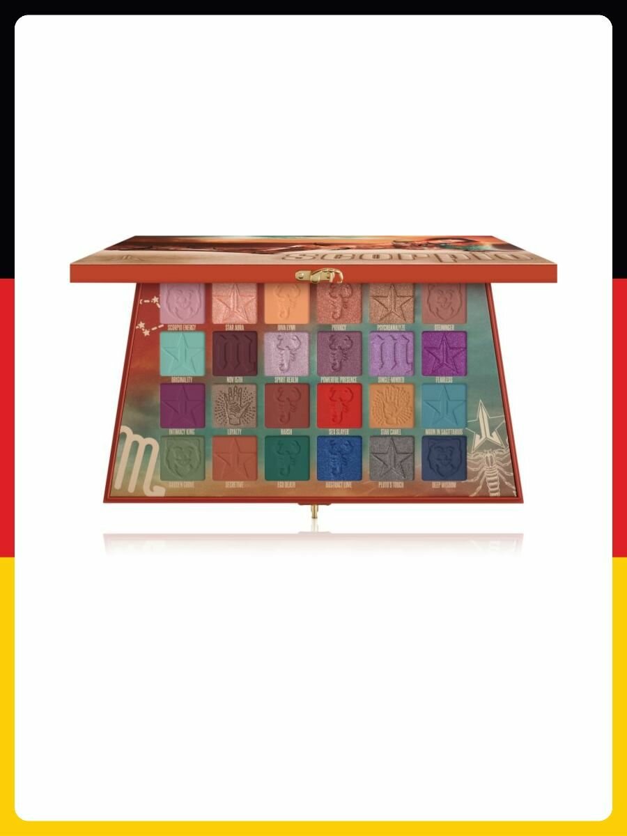Тени для век Jeffree Star Cosmetics Scorpio Eyeshadow Palette eyeshadow palette, 36 г