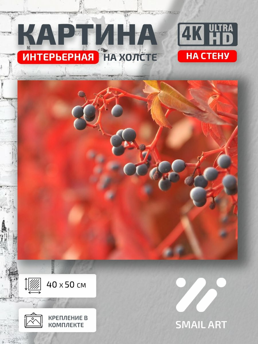 Картина на холсте интерьерная 40 на 50 на стену Черная Mood для спальни атмосфера интерьер