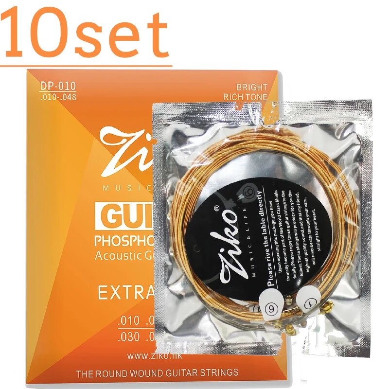 ZIKO Струны для гитары DP-010, 10set