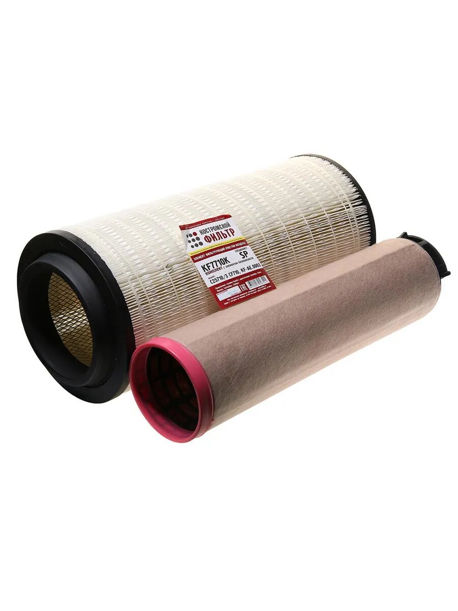 Элемент фильтрующий КАМАЗ воздушный ЕВРО-5 комплект костром