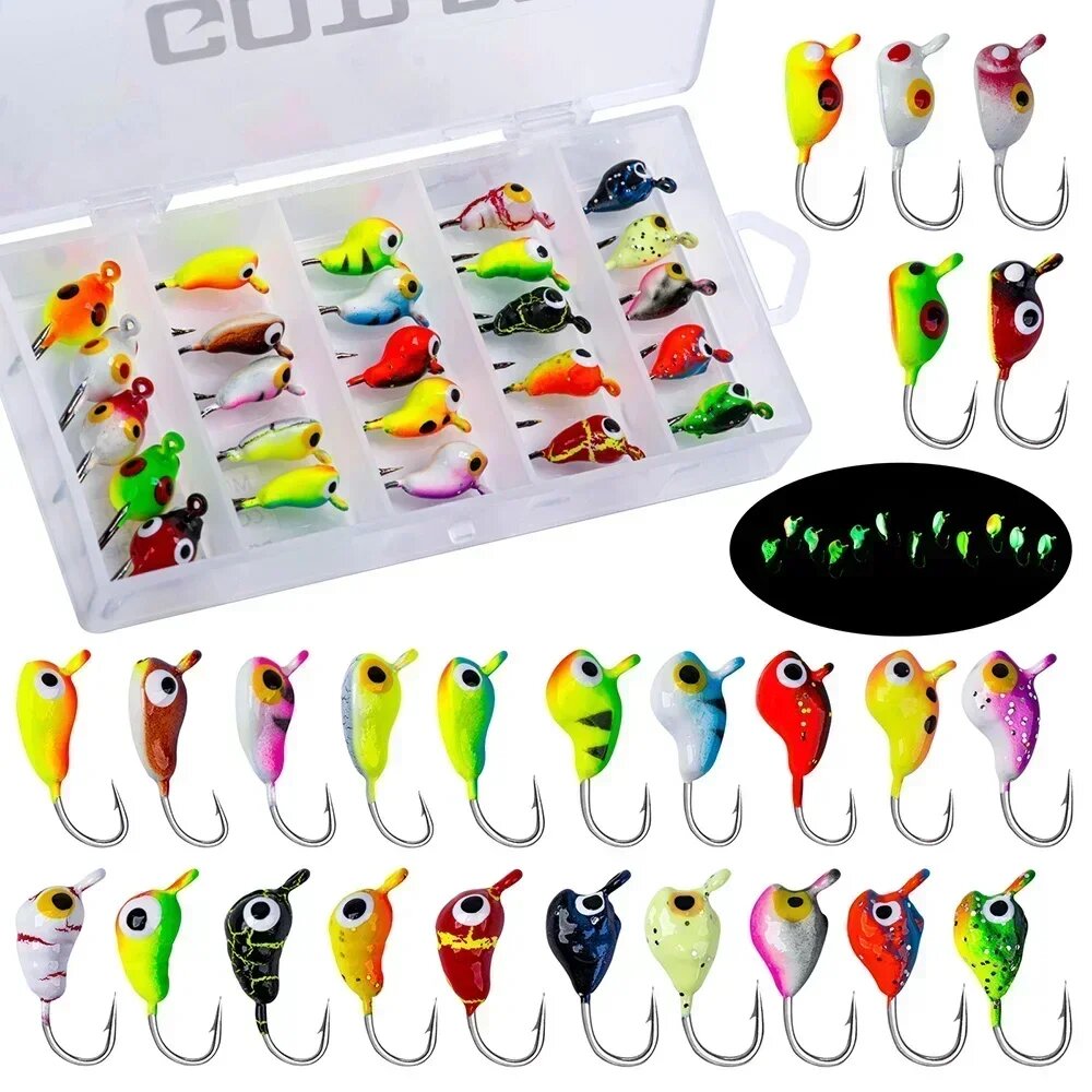 Goture Ice Jigging Lures набор приманок Type A 25pcs