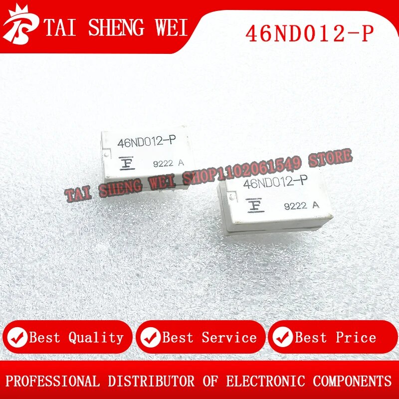 5 шт. абсолютно новое 46ND012-P DIP-8-контактный 2 открытых 2 закрытых общественных промышленных силовых реле 12 В постоянного тока Fuji реле связи