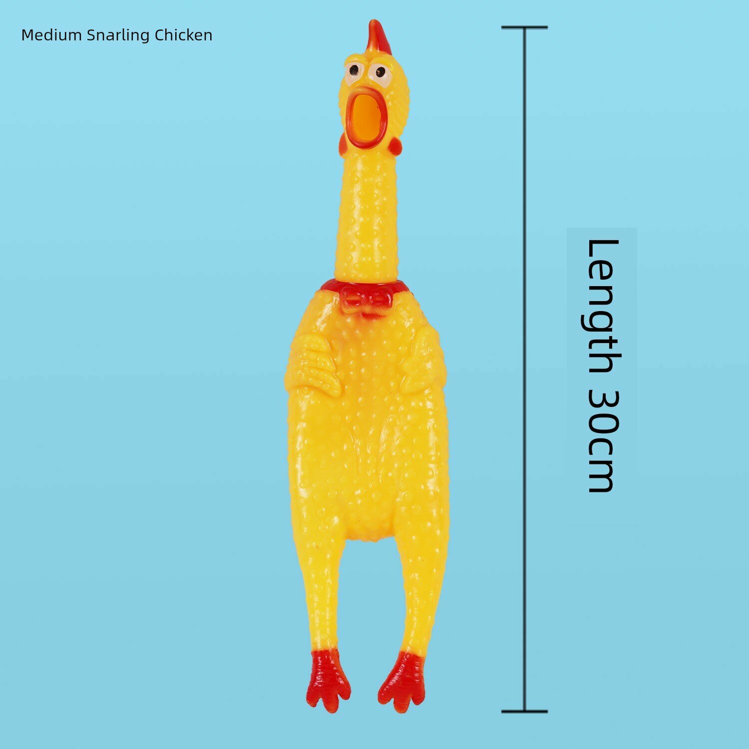 Игрушка-кричащая курица, курица, издающая звуки для снятия стресса, курица, способная кричать, в случае крайней