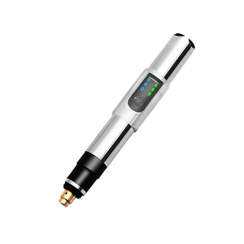 Портативный беспроводной электрический гравер с USB зарядкой и 36 шаблонами для гравировки по металлу и дереву, - Голая машина