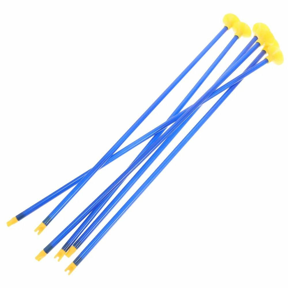 Стрелы С Ампулами Для Детей Набор Из 6 Штук Игрушка Для Внутри помещения И На Улице Размер 45.00X3.50X3.50CM Синий