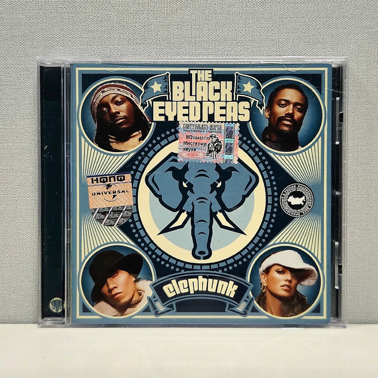 The Black Eyed Peas — Elephunk, Compact Disc, CD, Диск, Лицензия, 2003