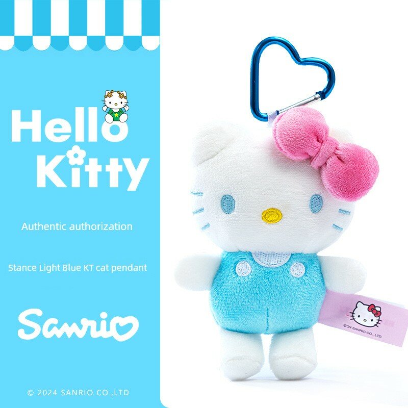 Оригинальный плюшевый кулон Hello Kitty, брелок для сумки Hello Kitty, игрушка-украшение, подарок на день рождения