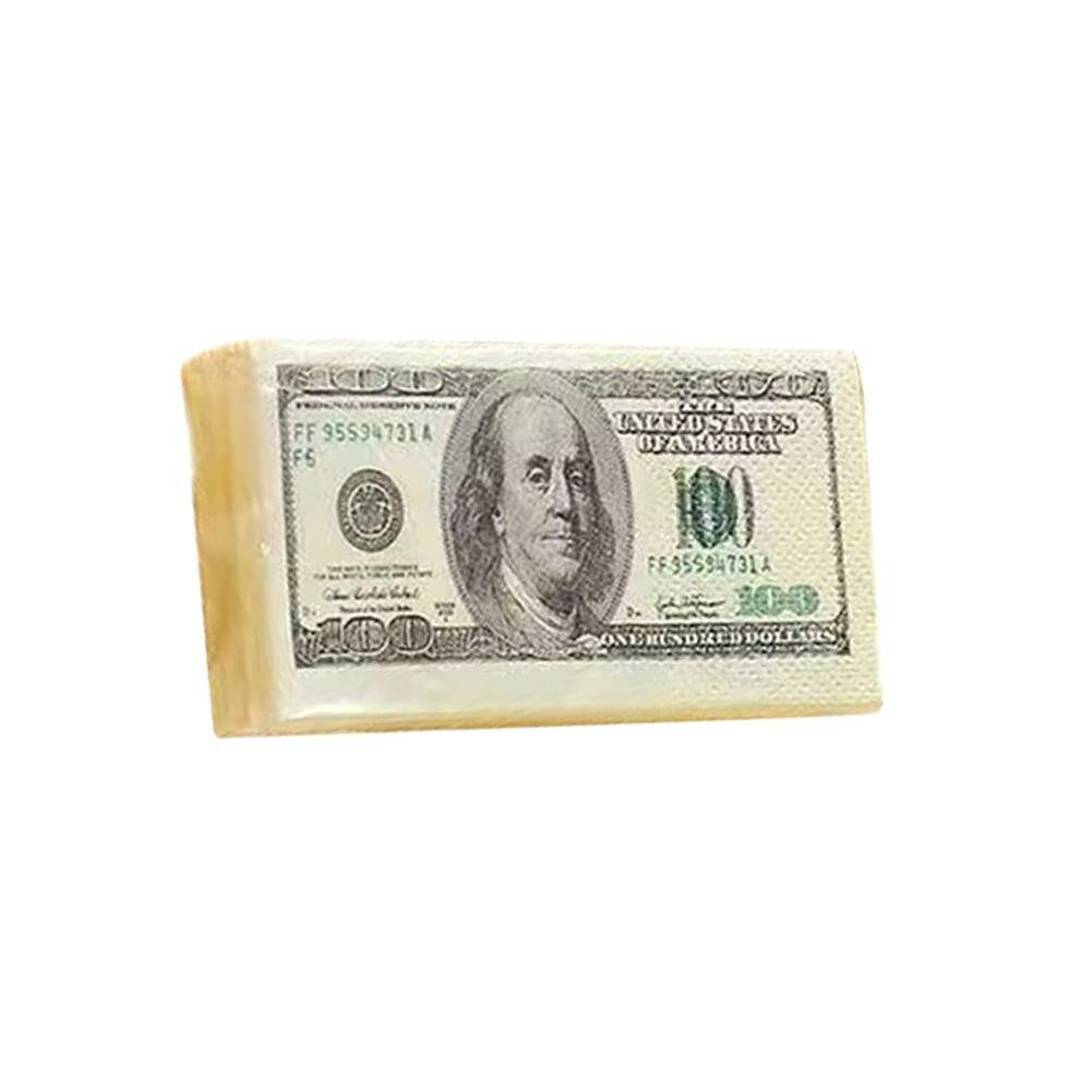 Деньги фальшивые, фейковые, сувенирные игрушечные купюры номинал 100 долларов