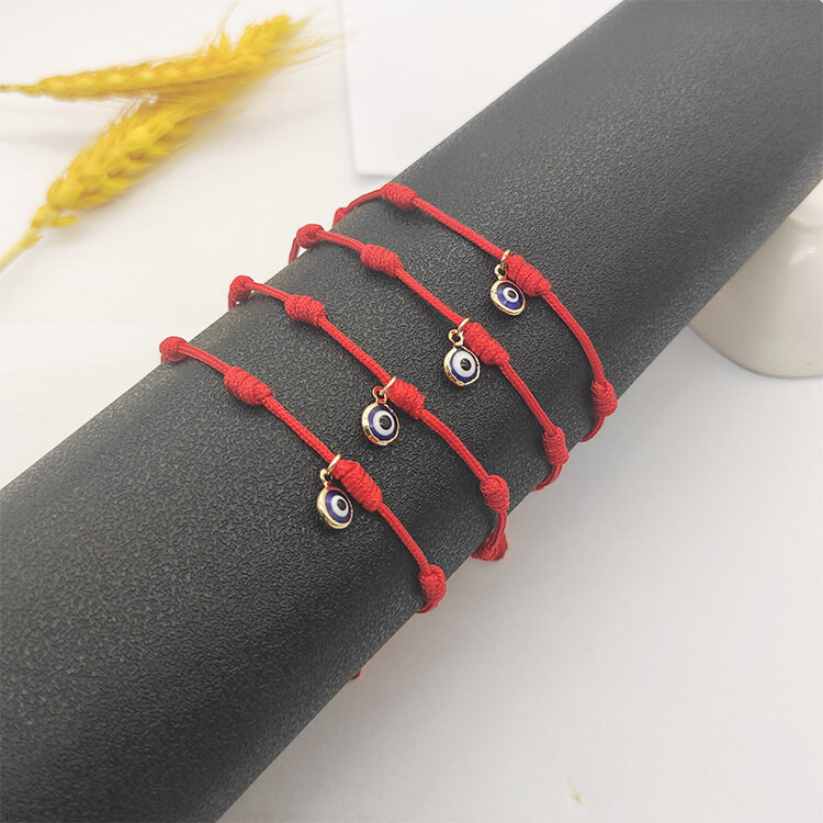 Браслет для гадания, YM Плетеный Нарог Красная веревка Удача Фортуна