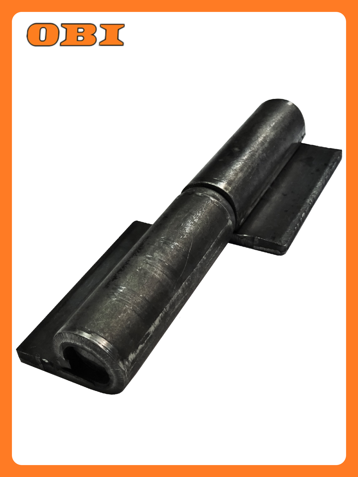 Петля гаражная универсальная на площадке 100х16 без покрытия У1-9202. W