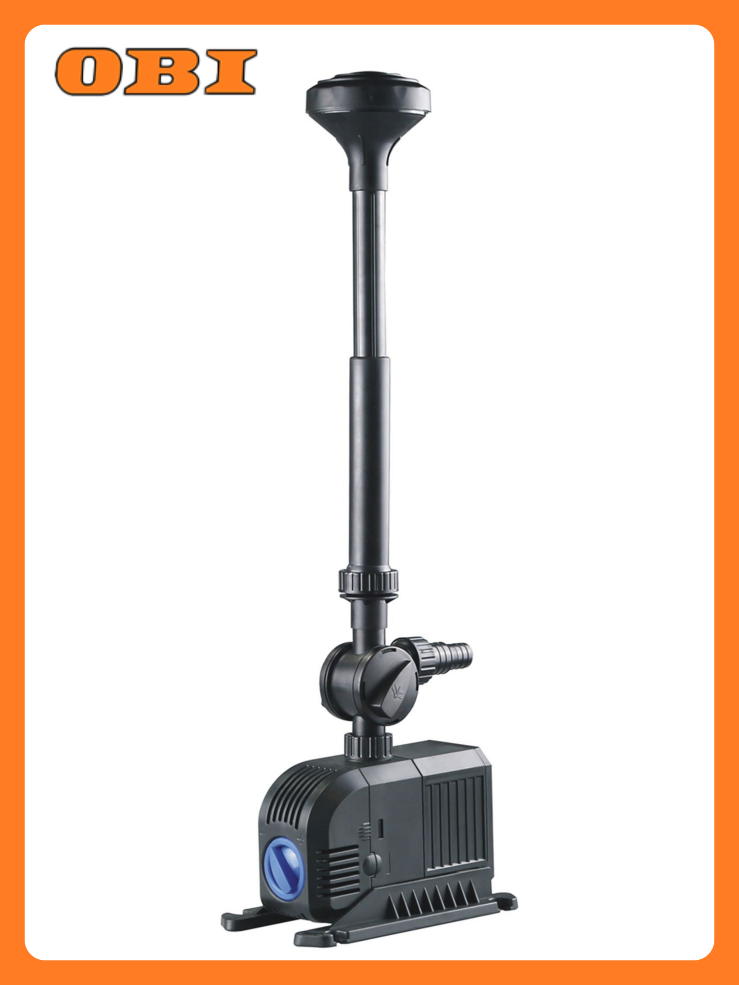 Насос фонтанный ECOTEC в комплекте с насадками 55 Вт 3000 л/ч Hmax 3 м