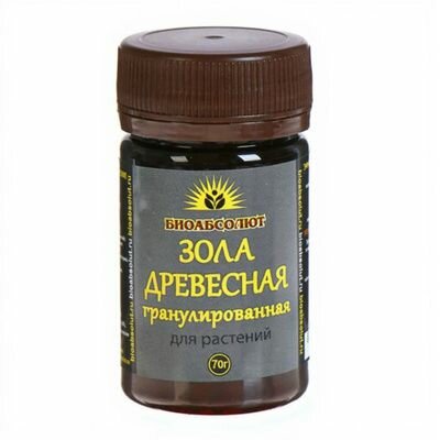 Удобрение Зола древесная гранулированная , 70 гр (Биоабсолют)