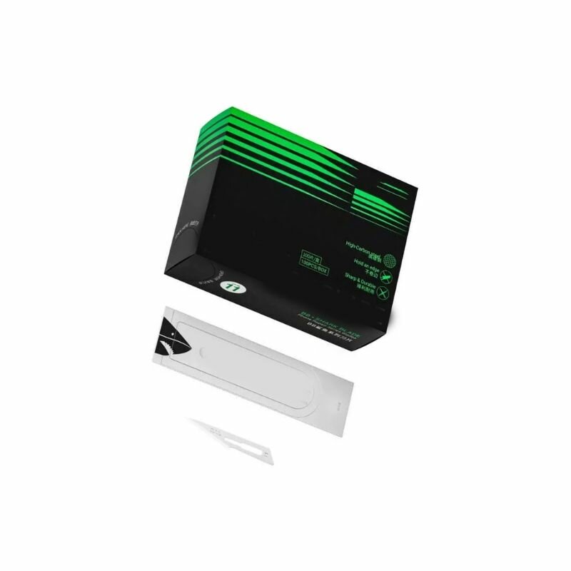 1 коробка лезвий Shark № 11-DA18 Лезвия 11