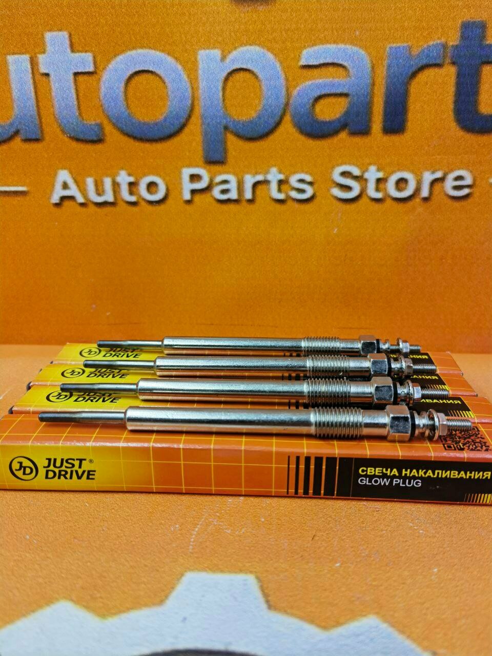 Свеча накала комплект 4 шт Хёндай Санта Фе, Киа Соренто двигатель 2.2, Hyundai Santa Fe, Kia Sorento. Just Drive Япония