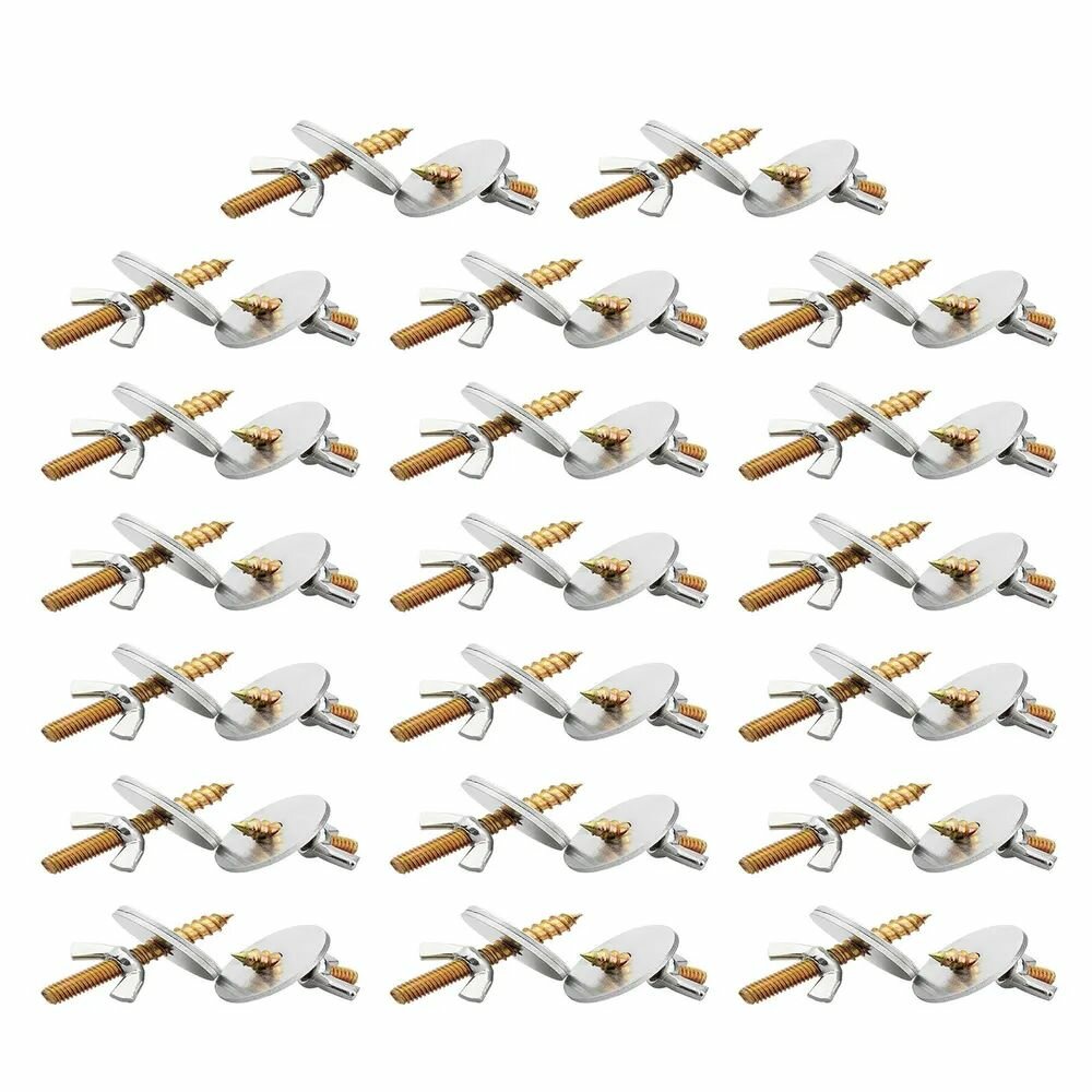 20 наборов винтов и гаек для крепления жердочки в клетке