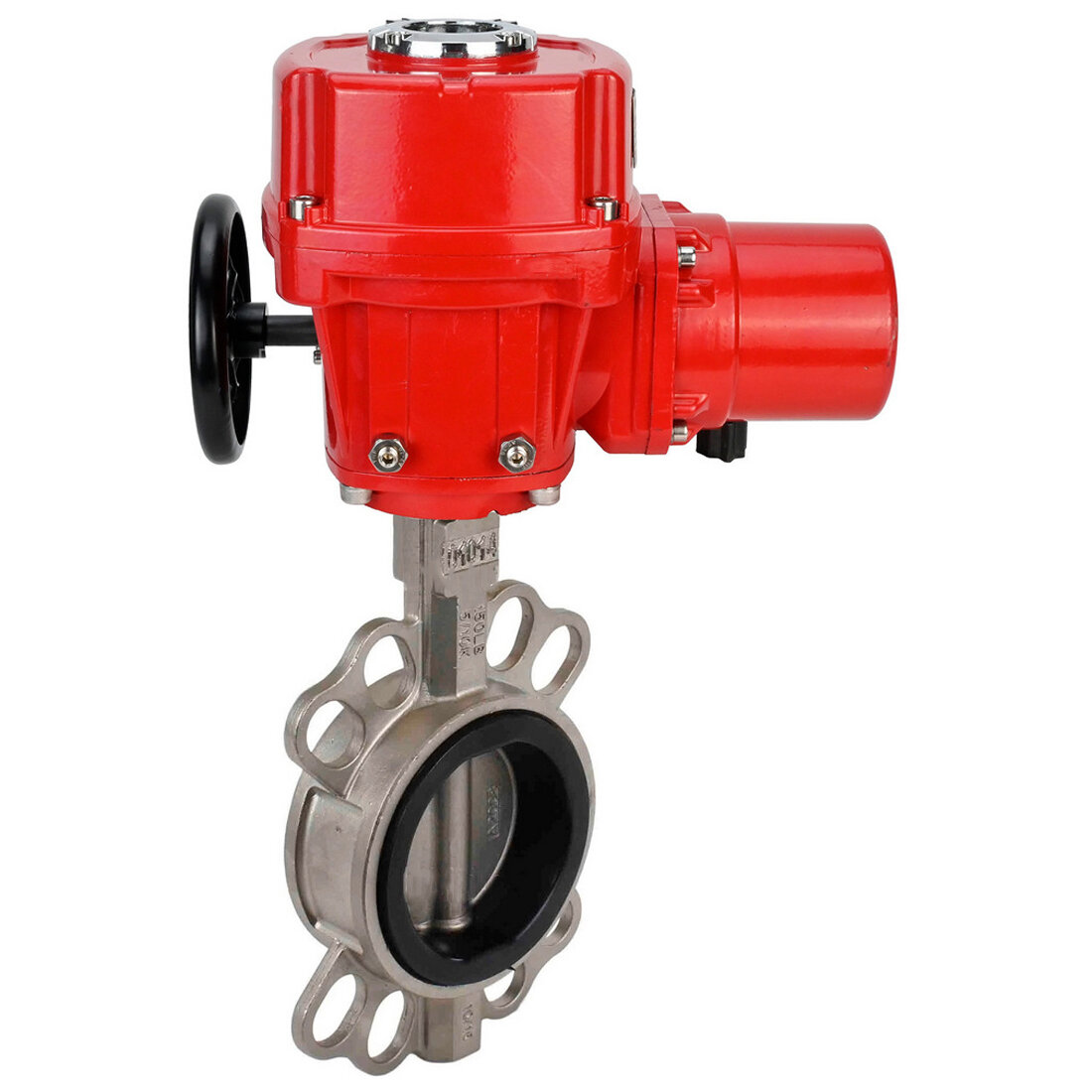 Затвор DN.ru 304-304-VITON-2W-Fb-H Ду200 Ру16 с электроприводом QT-W (M) EX-040 380В