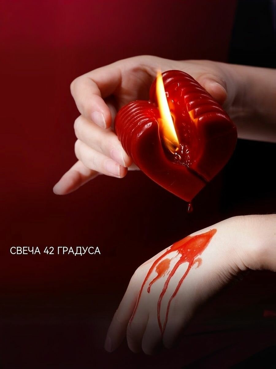 Екс-игрушки для взрослых: Низкотемпературные свечи SM 42 C с позолотой для эротических игр и альтернативных развлечений.