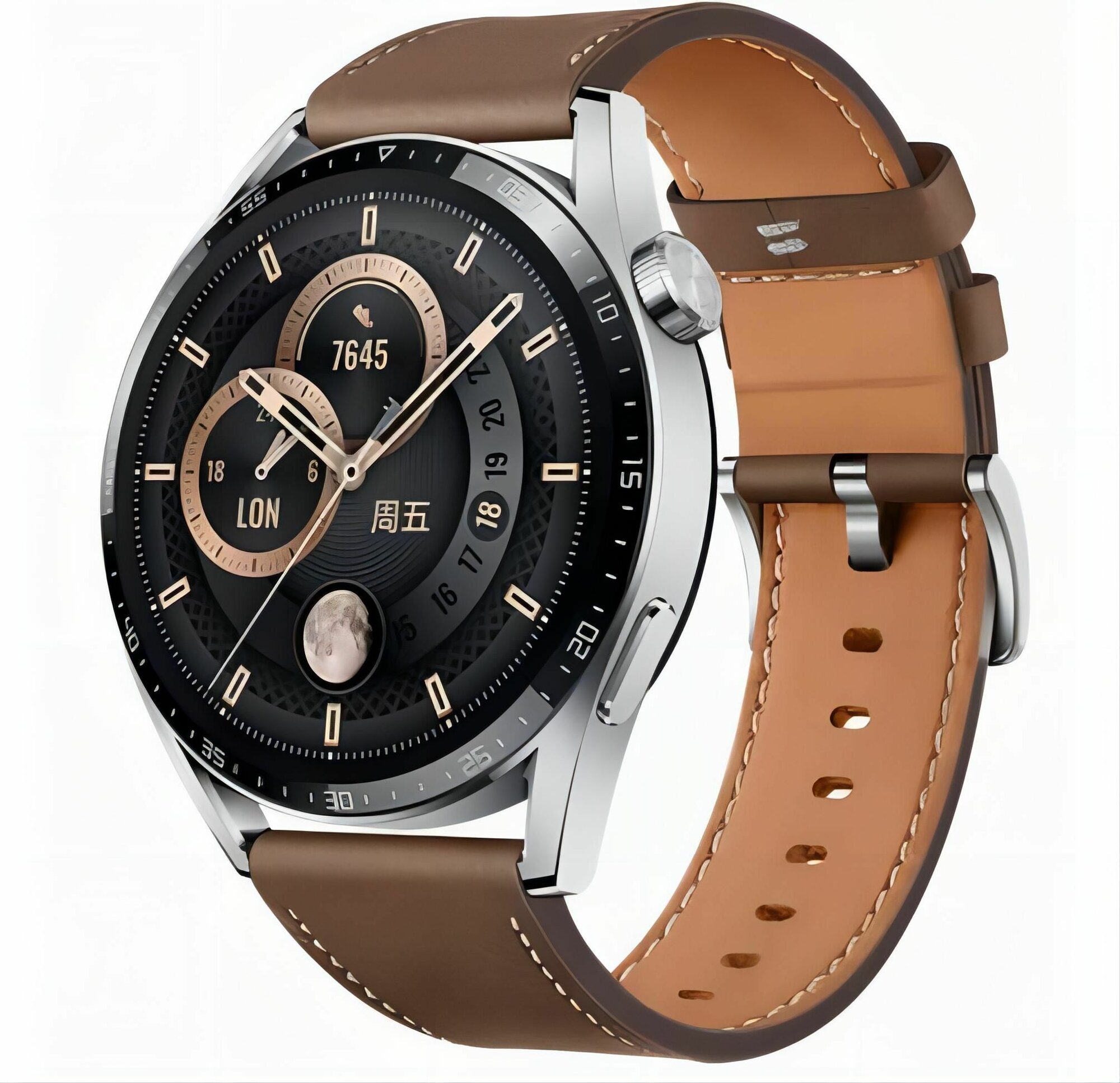 Ремешок для часов 20 мм/22 мм, подходит для Huawei Watch 4 Pro, GT3 /GT2, Buds, Honor Magic 2, Samsung и других умных часов, кожаный материал, модный классический стиль