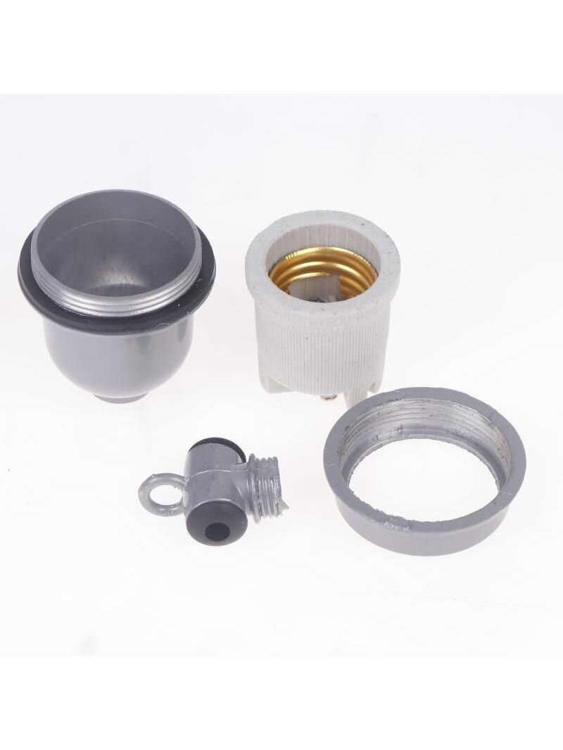 1 шт. патрон для лампы для обогрева животных, керамический, изолированный, адаптер для патрона E27