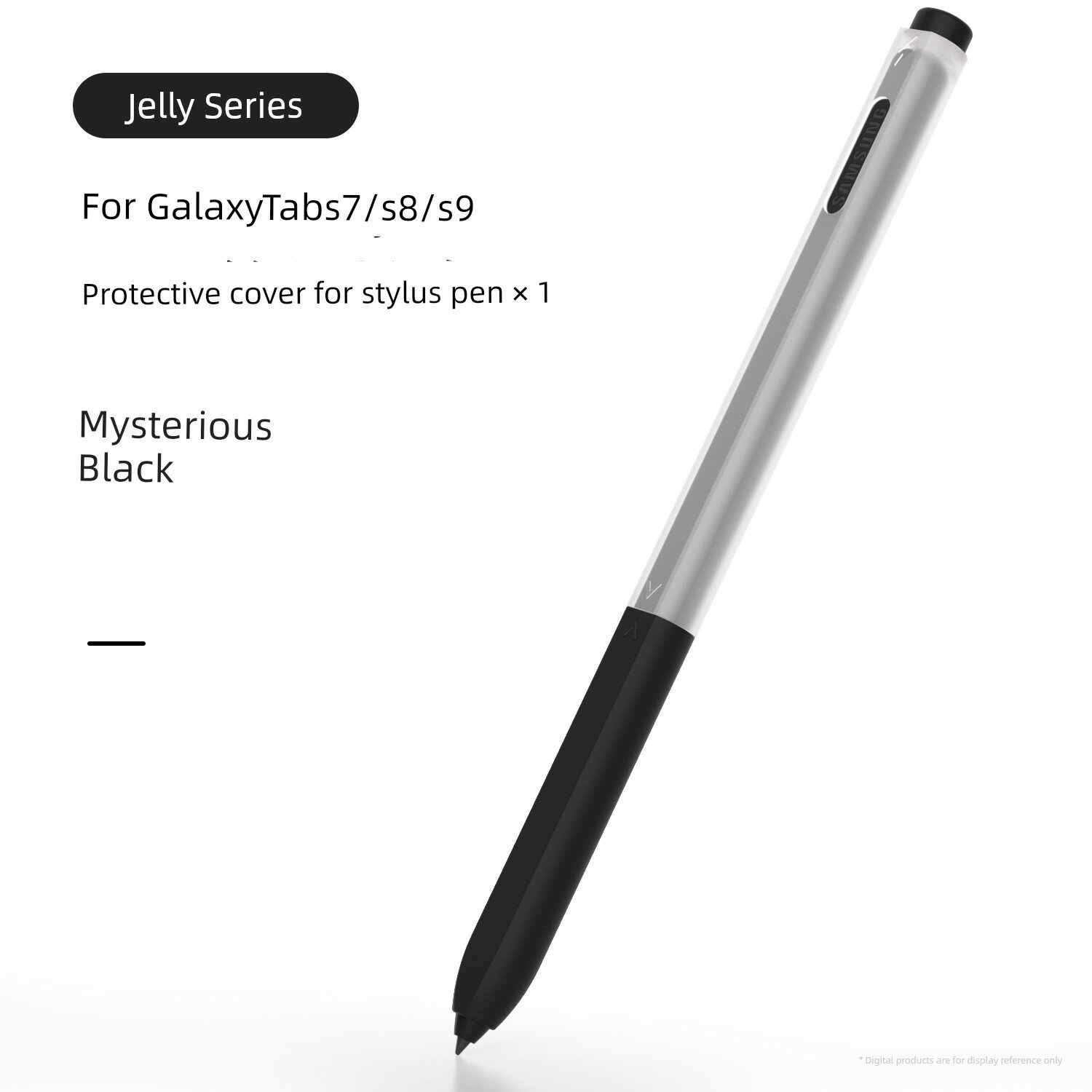 Чехол для стилуса, совместимый с планшетами SAMSUNG Galaxy Tab S11/S10/S9/S8/S7+, силиконовый защитный чехол для S10