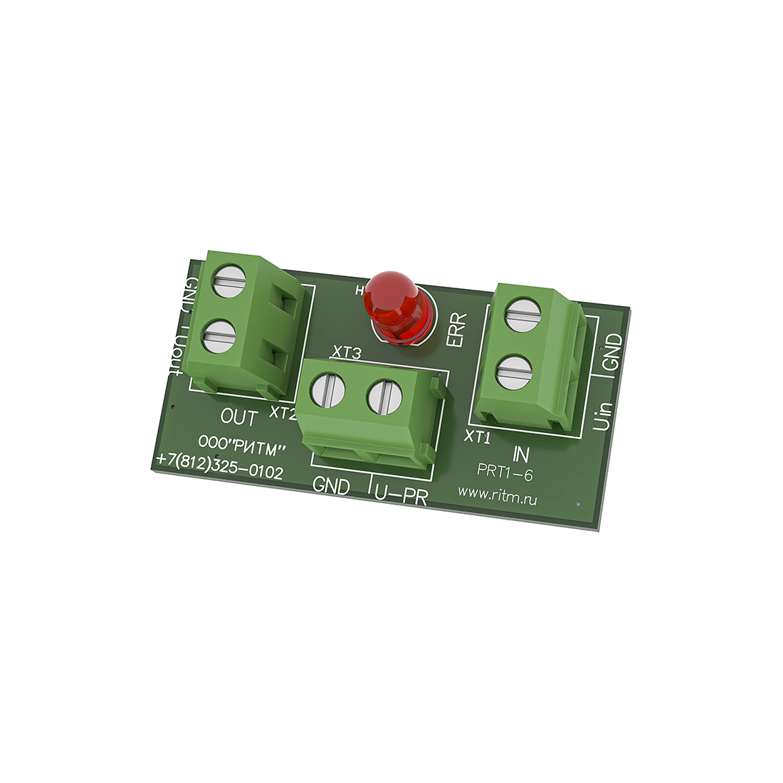 PRT1 Ритм Модуль защиты от короткого замыкания, 12±2 В, 3 А, индикация