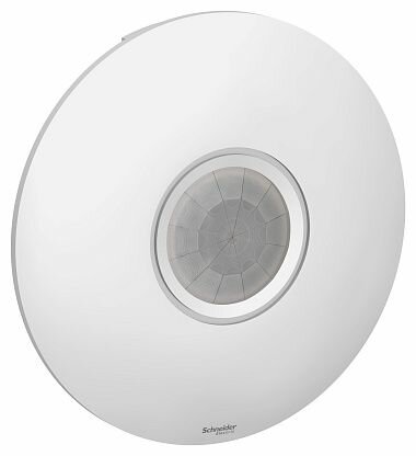 ATN000137_Датчик движения Atlasdesign (2 000 Вт, 360 град, скрыт. установки, белый)_Systeme Electric