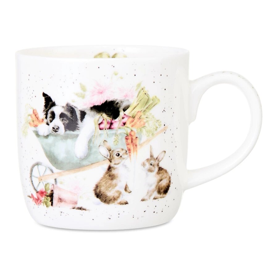 Кружка Royal Worcester Забавная фауна Сладок сон трудящегося Пес 310 мл, фарфор