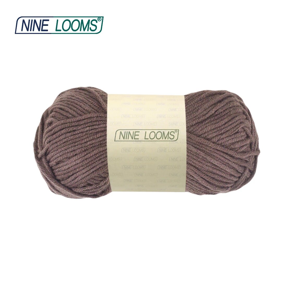 NINE LOOMS пряжа акрил, 50г, цвет 57 Chocolate Chip