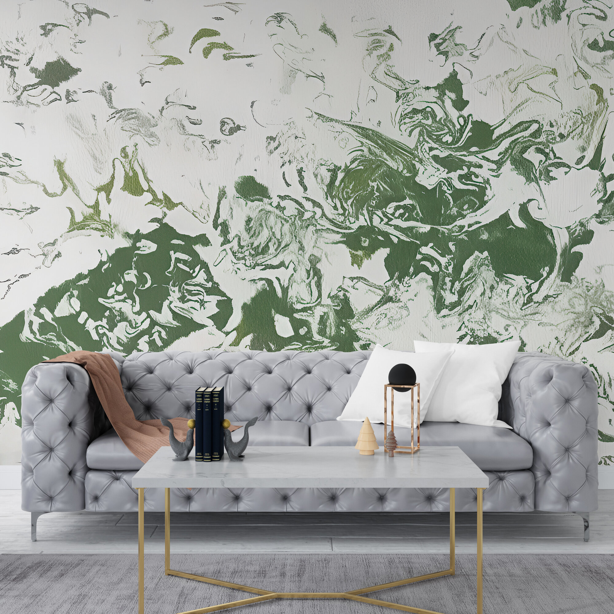 Гибкий мрамор "Уайт эмеральд" полотно №1; 1420х2850 ; 4,047 кв. м.