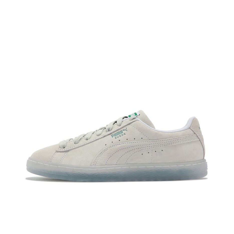 Кроссовки PUMA Suede, размер EU 35.5 стопа (22CM), белый, — фото 1