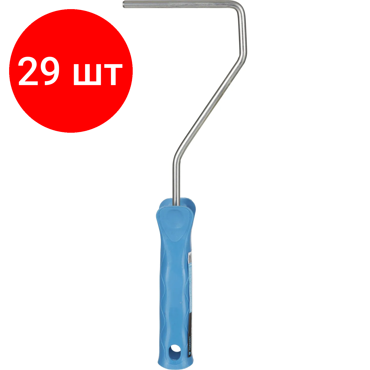 Комплект 29 штук, Ручка для валика TOPFORT 10 см бюгель 6 мм длина 29см