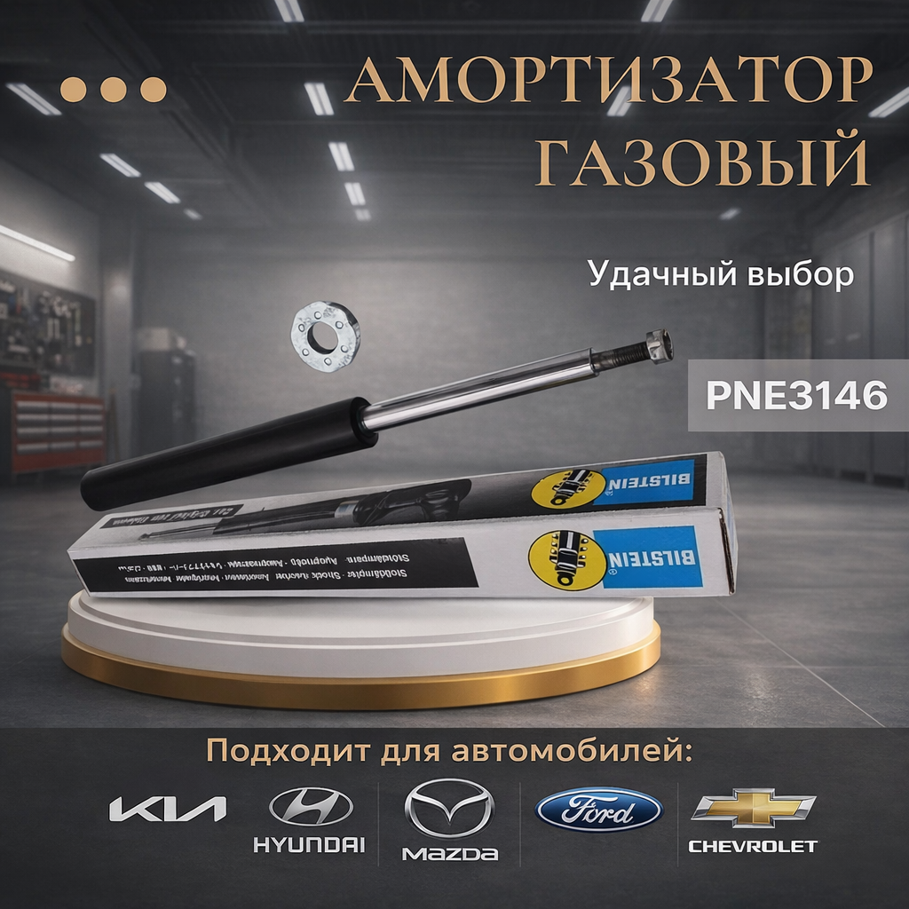 Амортизатор газовый передний Bilstein 3146 для 2110 / 2111 / 2112