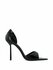 Туфли Le Silla Pointed open toe pumps, размер 38.5, black/black